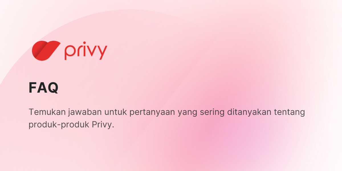 FAQ | Privy